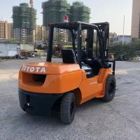 China Powerful 5 Ton Used Diesel Forklift for Warehouse Material Handling for sale