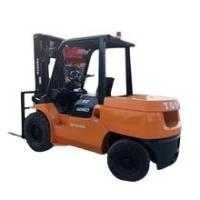 China Powerful 5 Ton Used Diesel Forklift for Warehouse Material Handling for sale