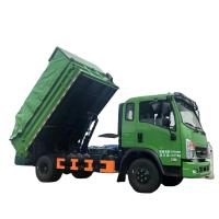 China 156HP EURO-V Emission Light Dump Tipper Truck in Diesel Fuel Type No Cruise Control for sale