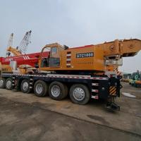 China Top STC1000T 100ton Heavy Duty Hydraulic Truck Crane with Max. power of 353/1900kW/rpm for sale