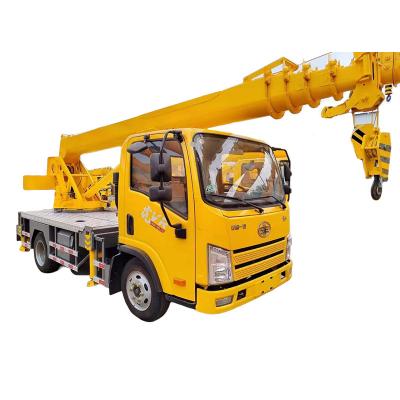 China Construction Lifting 5 Ton Used Mini Crane Truck in Excellent Working Condition for sale