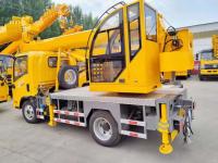 China Construction Lifting 5 Ton Used Mini Crane Truck in Excellent Working Condition for sale