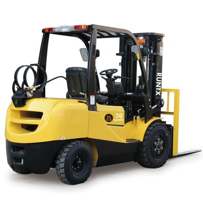China Lifting Handling 3.5 Ton Telescopic Diesel Forklift with 14.4 kw Lifting Motor Power for sale