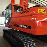 China Max Digging Radius 10705 mm 110 kw Good Condition Doosan DX225 LC Crawler Digger Excavator for sale