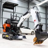 China CHANGCHAI Engine 1 Ton Crawler Excavator Mini Digger with 1140mm Track Grounding Length for sale