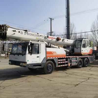 China RY25V 39m Hydraulic Arm Crane 25 Ton Used Crane Trucks White Max. Lifting Load 45TON for sale