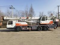 China RY25V 39m Hydraulic Arm Crane 25 Ton Used Crane Trucks White Max. Lifting Load 45TON for sale
