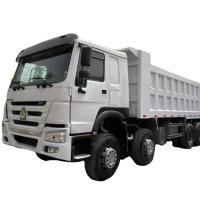 China Second Hand HOWO 8x4 35-40 Ton Tipper Truck for Construction Mine in Good Condition for sale