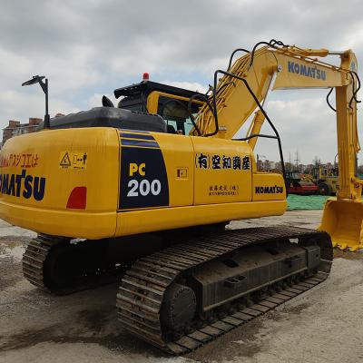 China Komatsu PC200-8 Excavator 20 Ton Crawler Excavator with Maximum Digging Depth of 6620 mm for sale