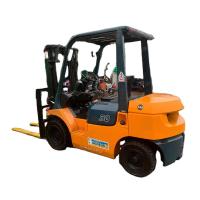 China 3000 kg Rated Weight 2024 Forklift 5 Ton Diesel for Warehouse Operations and Handling for sale