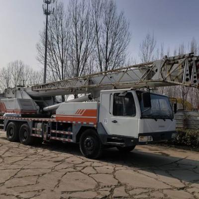 China 39m QY25V Used Zoomlion 25ton Truck Crane with Maximum Rated Lifting Torque of 980KN.m for sale
