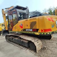 China Sany SY215C Digger Excavator Yanmar Bucket Crawler Excavator Machine for Professional for sale