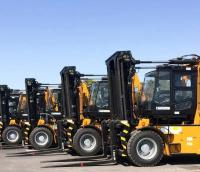 China SANY Used SCP100A Lpg Forklift within Food Beverage with 2240mm Overall Dimensions for sale