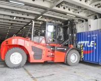 China SANY Used SCP100A Lpg Forklift within Food Beverage with 2240mm Overall Dimensions for sale