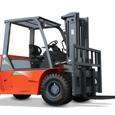 China 6tons Diesel Forklift 7tons Max.grade ability 19% for Industrial Applications for sale