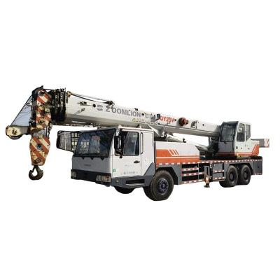 China 25 Ton All Terrain Cranes Used Truck Cranes 6x4 Mobile Machinery DongFeng Chassis for sale