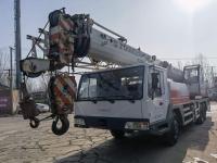 China 25 Ton All Terrain Cranes Used Truck Cranes 6x4 Mobile Machinery DongFeng Chassis for sale