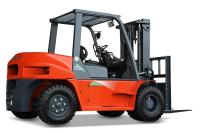 China 6tons Diesel Forklift 7tons Max.grade ability 19% for Industrial Applications for sale