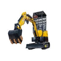 China 1 Ton Mini Excavator with Total Track Length of 1230mm and Advanced Hydraulic System for sale