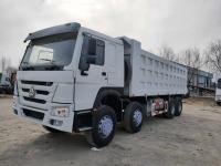 China Euro 3 SINO TRUCK 12 Wheeler LHD 50tons Second Hand 8x4 Used HOWO Tipper Dump Truck for sale