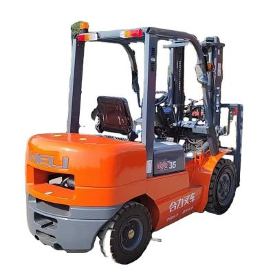 China After Service Video Technical Support Heli 3 Tons Used Forklift Diesel Fork Length 1070mm for sale