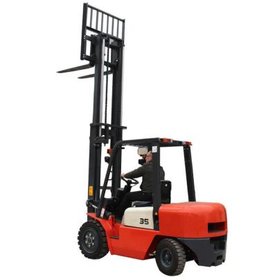 China Second Hand 5 Tons Forklift with Heli Isuzu Engine Rated Lifting Capacity 3 Tons for sale