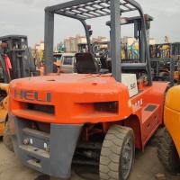 China Second Hand 5 Tons Forklift with Heli Isuzu Engine Rated Lifting Capacity 3 Tons for sale