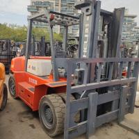 China Second Hand 5 Tons Forklift with Heli Isuzu Engine Rated Lifting Capacity 3 Tons for sale