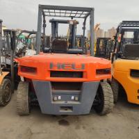 China Second Hand 5 Tons Forklift with Heli Isuzu Engine Rated Lifting Capacity 3 Tons for sale
