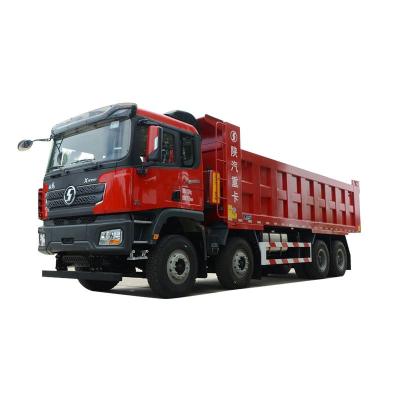 China Shacman F3000 8x4 Tipper Truck with Cargo Tank Dimension of 7600 X 2300 X 1500 mm for sale