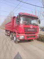 China Shacman F3000 8x4 Tipper Truck with Cargo Tank Dimension of 7600 X 2300 X 1500 mm for sale
