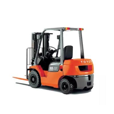 China 2WD 4WD 3 Ton Toyota Used Forklift with 2 Stage Mast and 24V Forklift Rotating Forks for sale