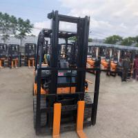 China 2WD 4WD 3 Ton Toyota Used Forklift with 2 Stage Mast and 24V Forklift Rotating Forks for sale