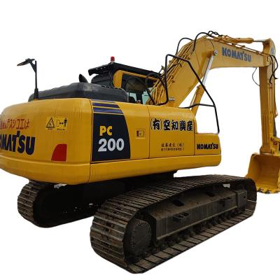China Hot Item in Second Hand Komatsu PC200 Excavator with 3.1/4.2/5.5km/h Walking Speed for sale