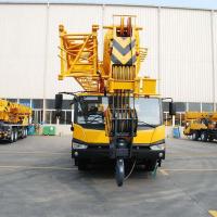 China 5000 kg Weight Top Truck Crane Qy50k with High Lifting and High Operating Efficiency for sale