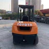 China Warehouse Material Handling 5 Ton Used Toyota Forklift with Hydraulic Service Brake for sale