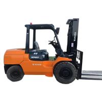 China Warehouse Material Handling 5 Ton Used Toyota Forklift with Hydraulic Service Brake for sale