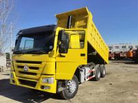 China Used Howo 6x4 Tipper Truck Dump Truck Euro 2 Emission Standard Cargo Tank Length ≥8m for sale