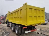 China Used Howo 6x4 Tipper Truck Dump Truck Euro 2 Emission Standard Cargo Tank Length ≥8m for sale