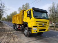 China Used HOWO 6x4 Tipper Truck Dump Truck with 6 Cylinders and 126000kg Curb Weight for sale