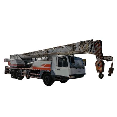 China Zoomline 25 ton used mounted truck with parts truck cranes crane in good condition for sale