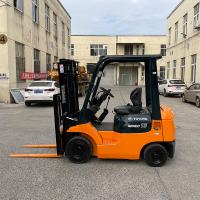 China Fork Width 125 3m Lifting 2 Door Frame Japan Engine Diesel 10 Ton Forklift Truck for sale
