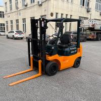 China 80/370 V/Ah Battery Voltage/Capacity Used 3t Gasoline Forklift for Lifting Handling for sale