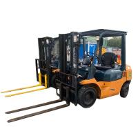 China Japanese Engine Hydraulic Diesel Toyota 3 Ton Used Forklift for Heavy Load Operations for sale