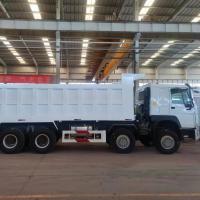 China Howo 8x4 LHD Dump Tipper Truck with Maximum Torque 500-1000Nm and Engine Capacity 6-8L for sale