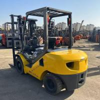 China Home FD30 Original Japan Komatsu Used Forklift Loading Machine with 150mm Fork Width for sale