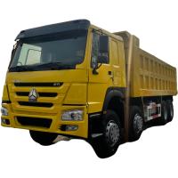 China 400-500L Fuel Tank Capacity HOWO 8x4 371hp Dump Tipper Truck with Air Suspension for sale