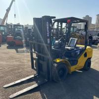 China Home FD30 Original Japan Komatsu Used Forklift Loading Machine with 150mm Fork Width for sale