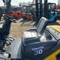 China Home FD30 Original Japan Komatsu Used Forklift Loading Machine with 150mm Fork Width for sale