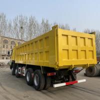 China 400-500L Fuel Tank Capacity HOWO 8x4 371hp Dump Tipper Truck with Air Suspension for sale
